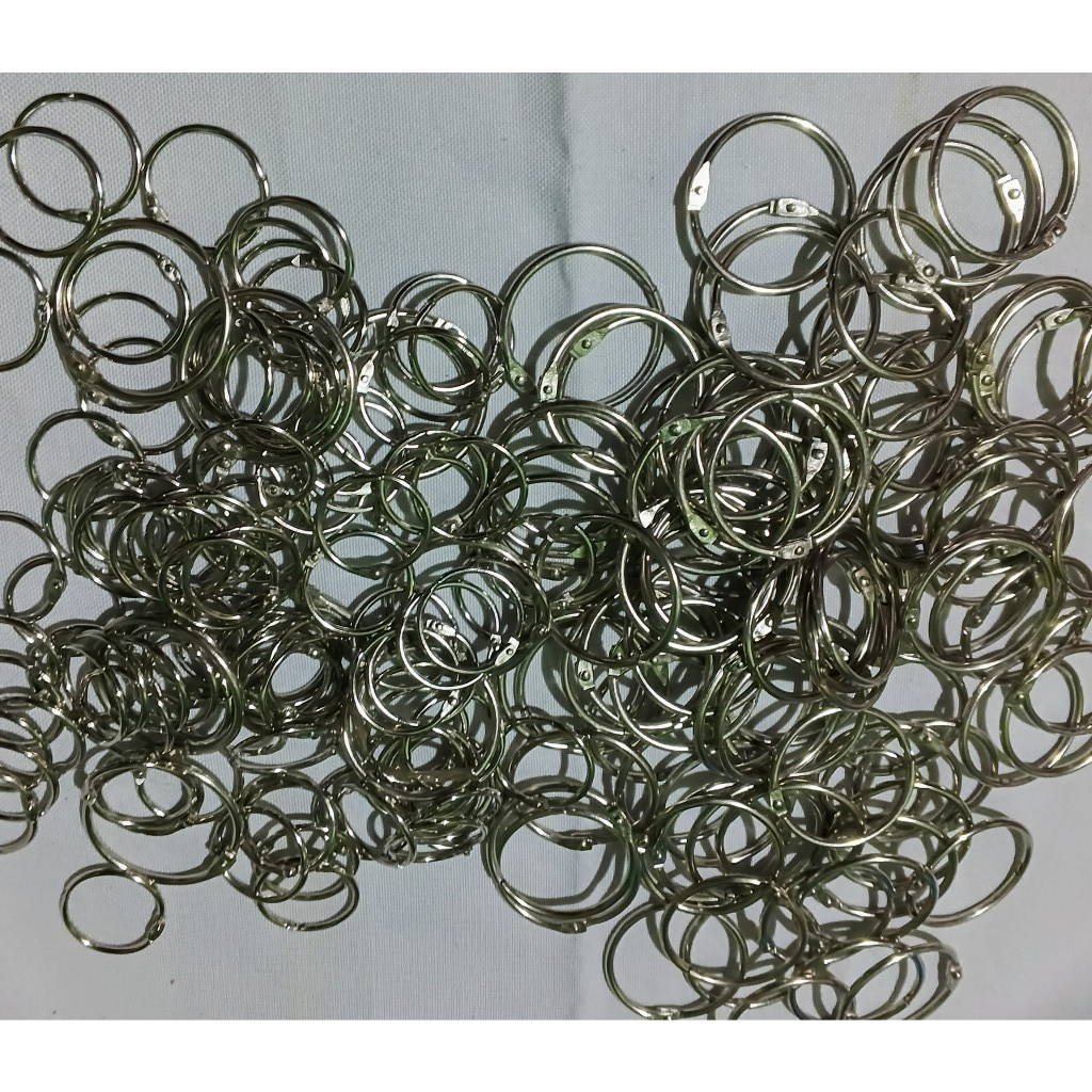 BINDER RINGS/ LOOSE LEAF RING METAL 6 PIECES PER PACK | Shopee Malaysia