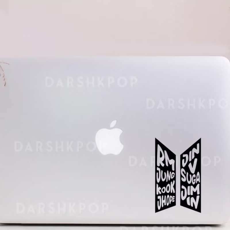 FanMade OT7 Name Logo Waterproof Decals Vinyl Stickers | Shopee Malaysia