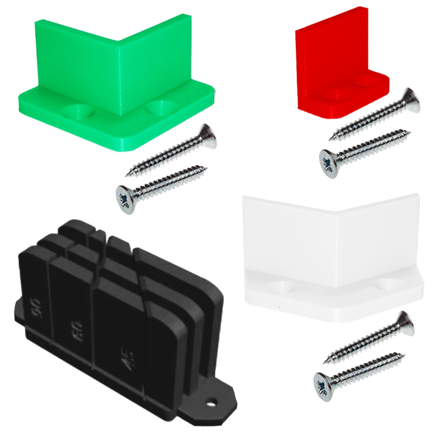 Sintra Acrylic 90 & 60 Degree Angle 3D Printed Sidewall Guide Set with ...