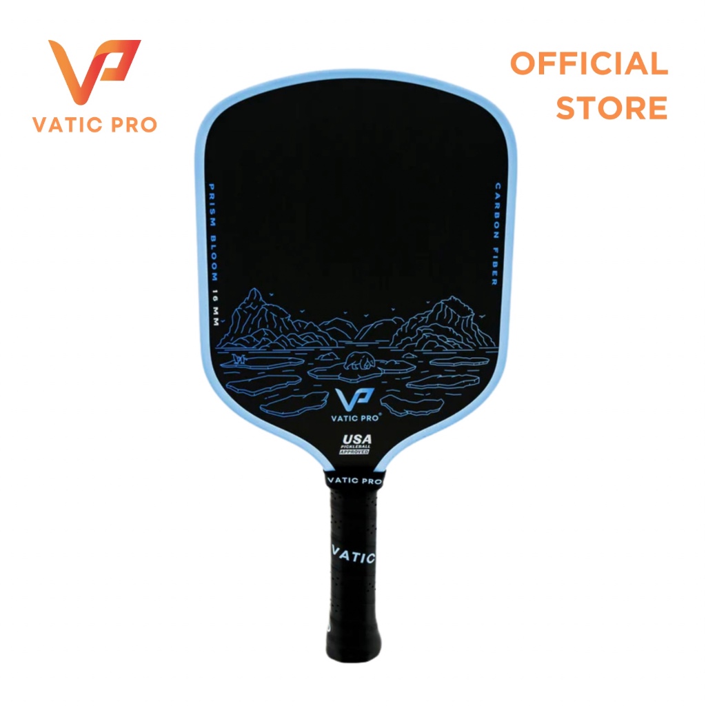 [Limited Edition] Vatic Pro Prism Bloom GLACIER Pickleball Paddle 16mm ...