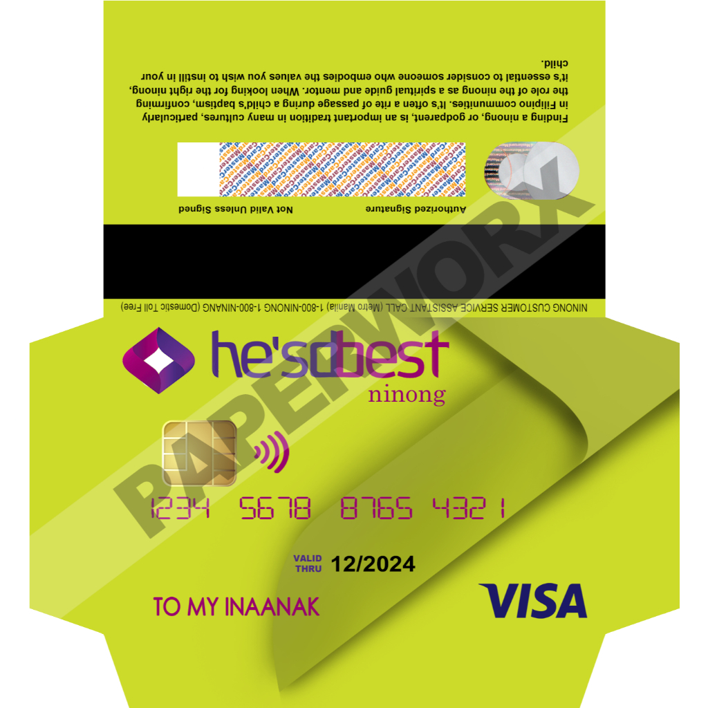 EASTWEST PNB RCBC MONEY ENVELOPE ATM SIZE (BANK ATM ANGPAO) | Shopee ...