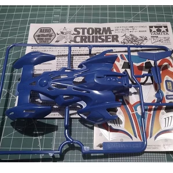 Tamiya Storm Cruiser Cowl with sticker | Shopee Malaysia