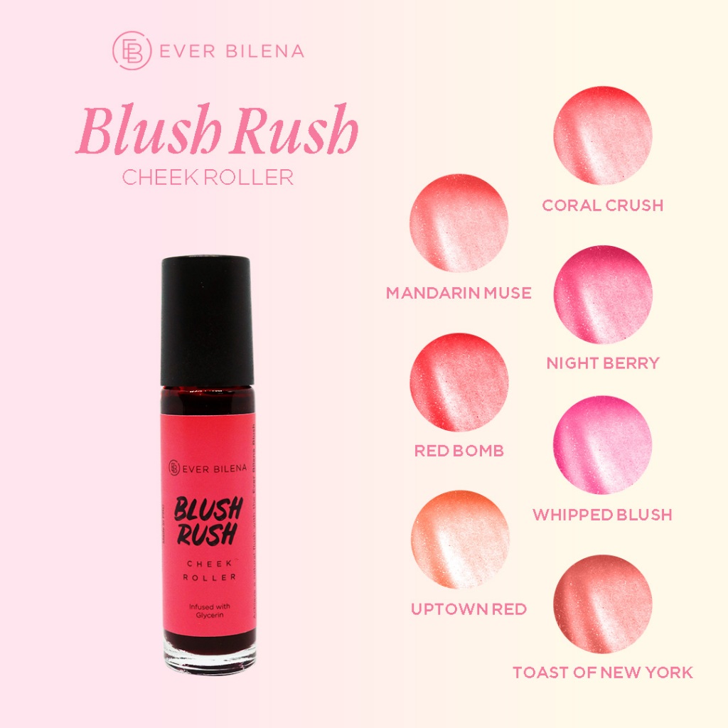 EB Blush Rush Cheek Roller [Lip tint, Cheek Tint, Multi use, Makeup ...