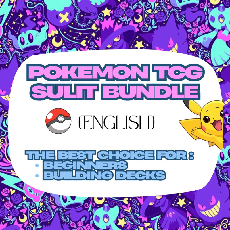 Pokemon Bulk Happy Bundle Sulit Bundle Pack Pokemon TCG [ENG] Best ...