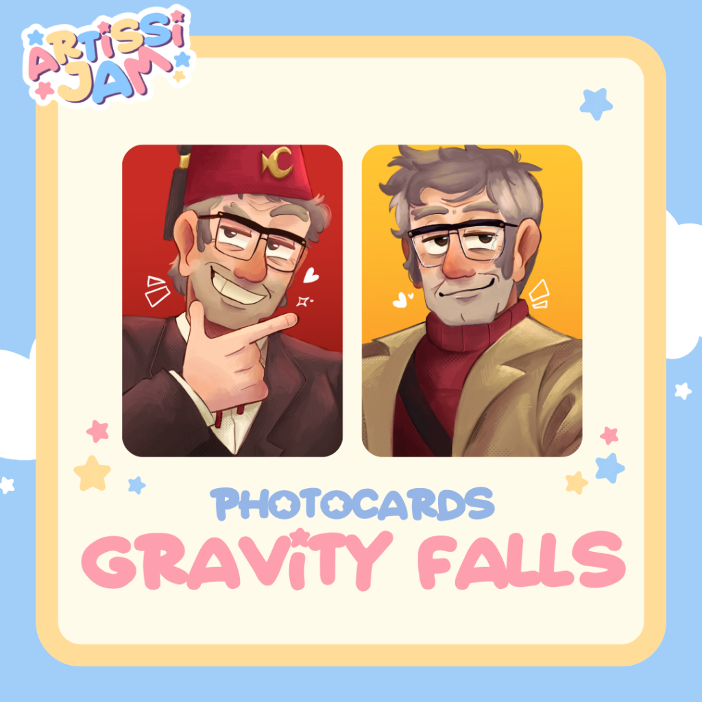 GRAVITY FALLS PHOTOCARDS (Stanford Pines, Stanley Pines) | Shopee Malaysia