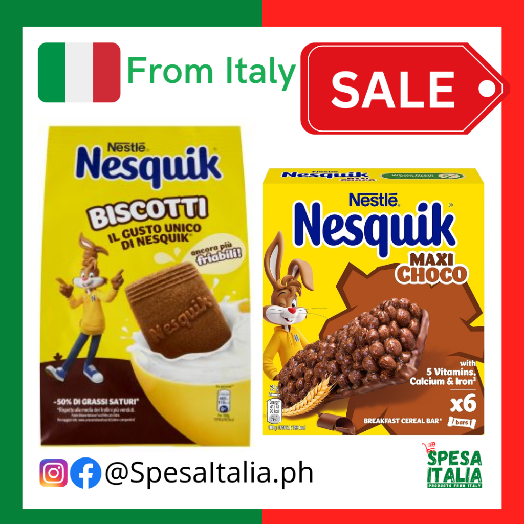NESQUICK Biscotti Biscuit & Maxi Choco | Shopee Malaysia