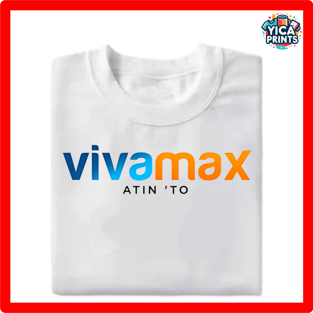 COTTON Vivamax Shirt for Fans White T-shirt Viva Max | Shopee Malaysia