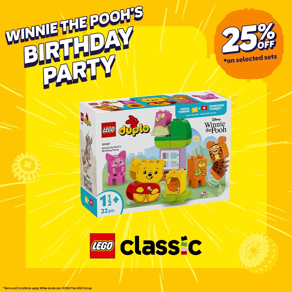 LEGO DUPLO 10457 Winnie the Pooh's Birthday Party, Age 1½+, Building ...