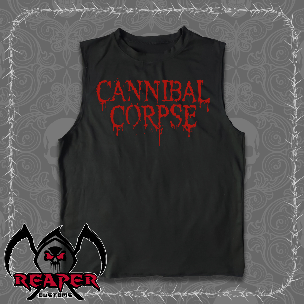 Cannibal Corpse Muscle Shirt | Cannibal Corpse Muscle Tee, Metal Band ...