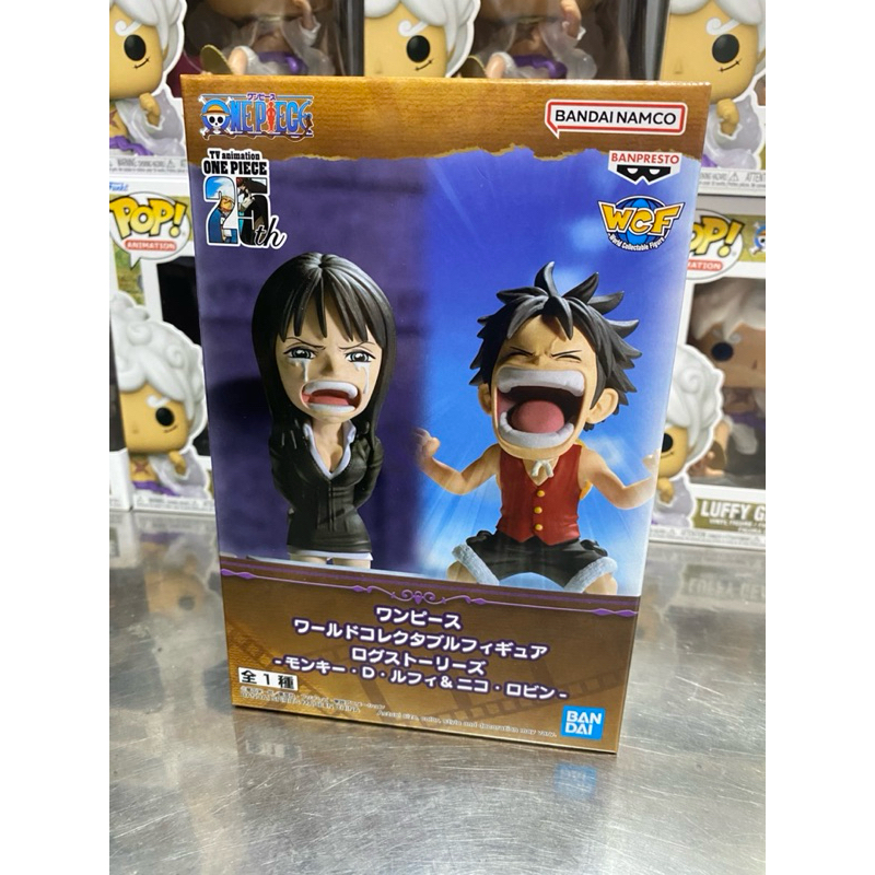 One Piece Log box Luffy & Robin | Shopee Malaysia