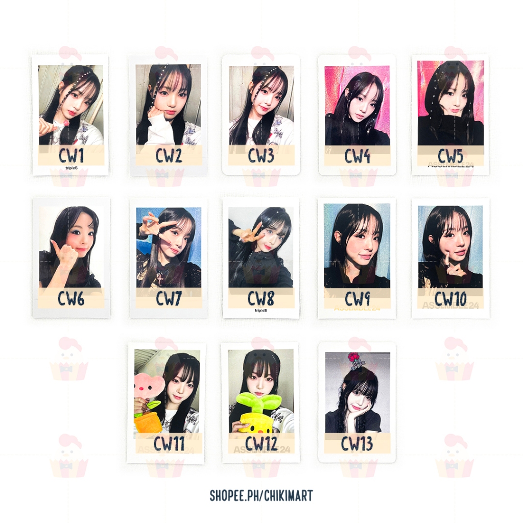 tripleS Chaewon Official Benefit Photocard Kpop Photocard Assemble24 ...