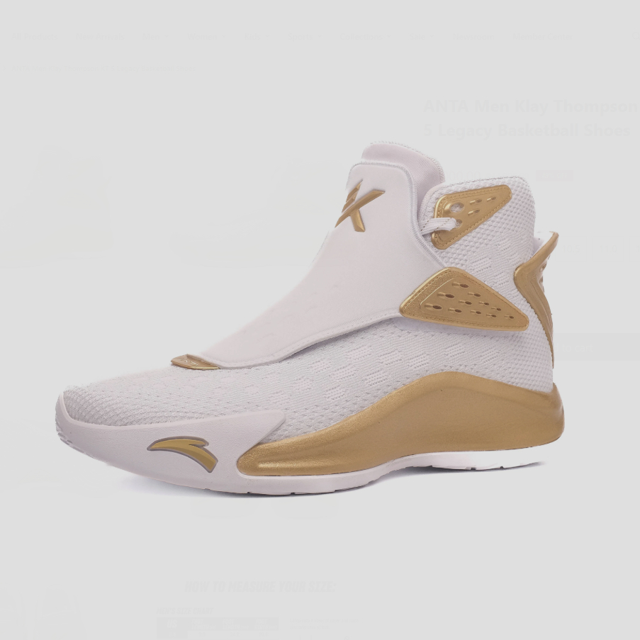 ANTA Men Klay Thompson KT 5 Legacy Basketball Shoes | Shopee Malaysia