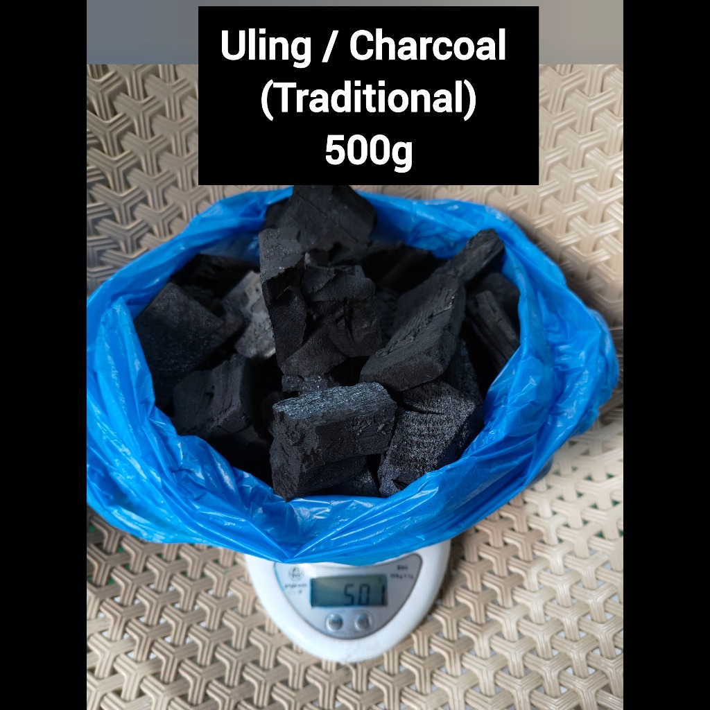 uling/charcoal| traditional for frying & cooking 500g | Shopee Malaysia