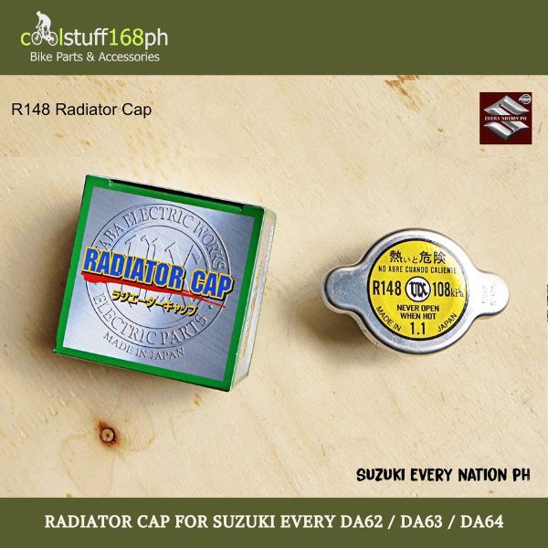 BRANDNEW R148 Radiator Cap 108 kpa for Suzuki DA62 / DA63 / DA64 (17730 ...