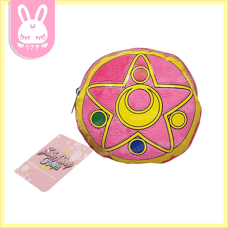 Sailor Moon Crystal Star Emblem SG Pop Up Cafe Plush Coin Purse Wallet ...
