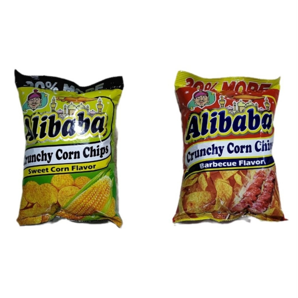 Alibaba Crunchy Corn Chips 120g (20% MORE) | Shopee Malaysia