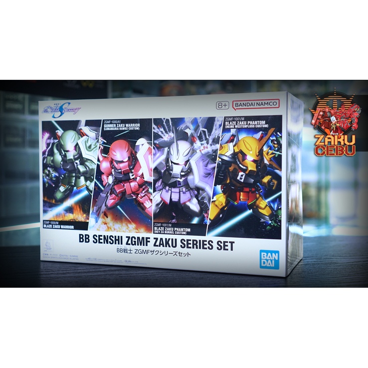 Bandai SD BB Senshi ZGMF Zaku Series Set (Gunpla) | Shopee Malaysia