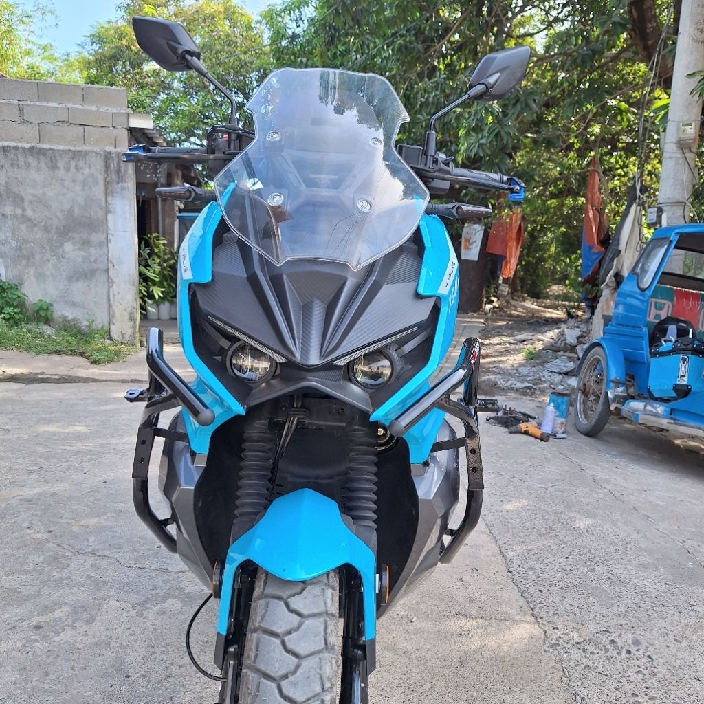 Rusi Adventure X150i CRASHGUARD FULL design (powdercoated)HEAVY-DUTY ...