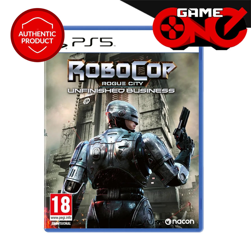 PlayStation PS5 RoboCop: Rogue City - Unfinished Business [R2] | Shopee ...