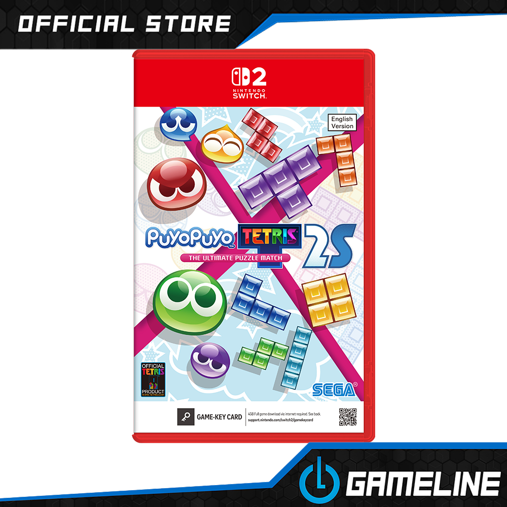 Nintendo Switch 2 Puyo Puyo Tetris 2S - Game-Key Card (US) | Shopee ...
