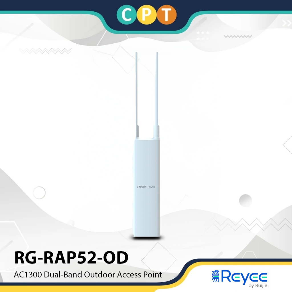 Reyee RG-RAP52-OD, Reyee Wi-Fi 5 AC1300 Dual-Band Outdoor Access Point ...