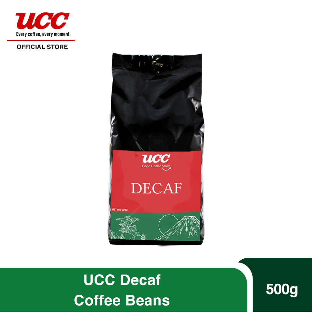 UCC Decaf Roasted Whole Coffee Beans 500g | Shopee Malaysia