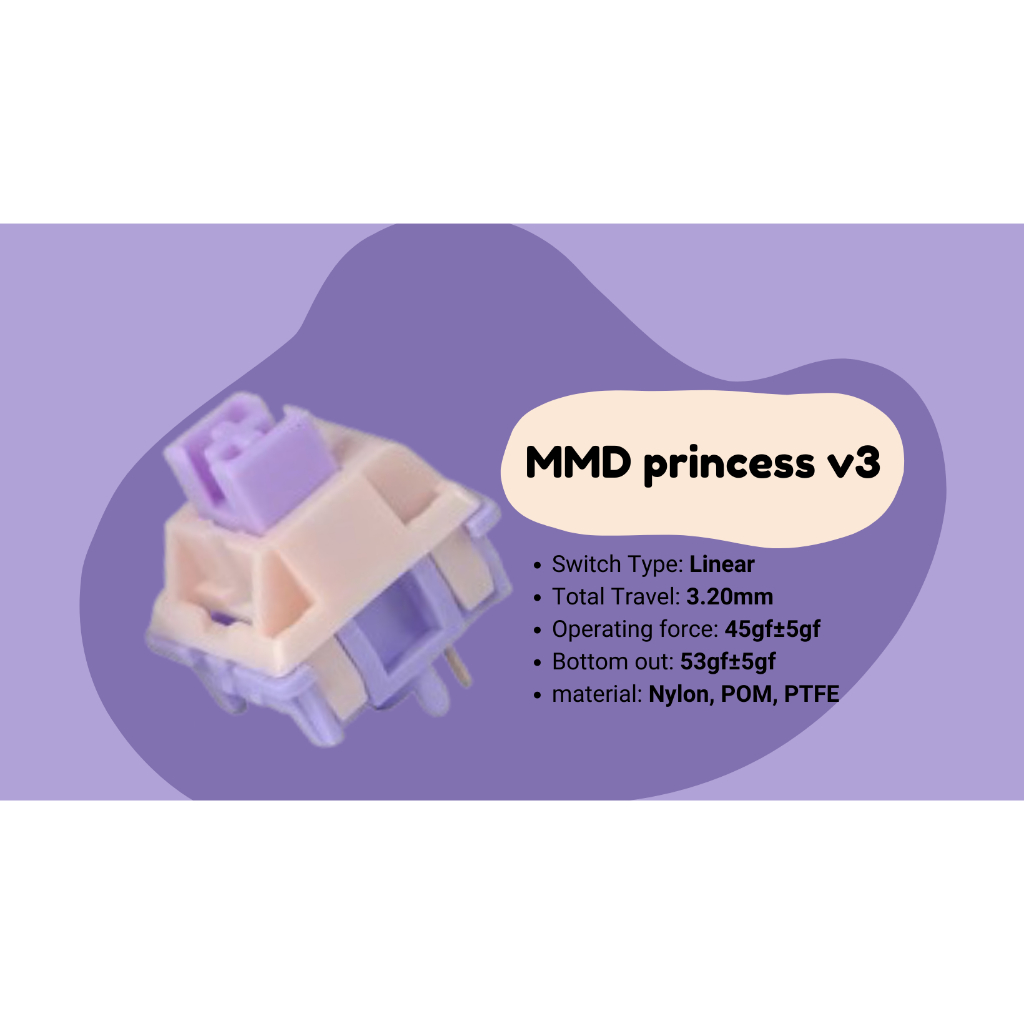 MMD princess v3 linear (hand-lubed) | Shopee Malaysia