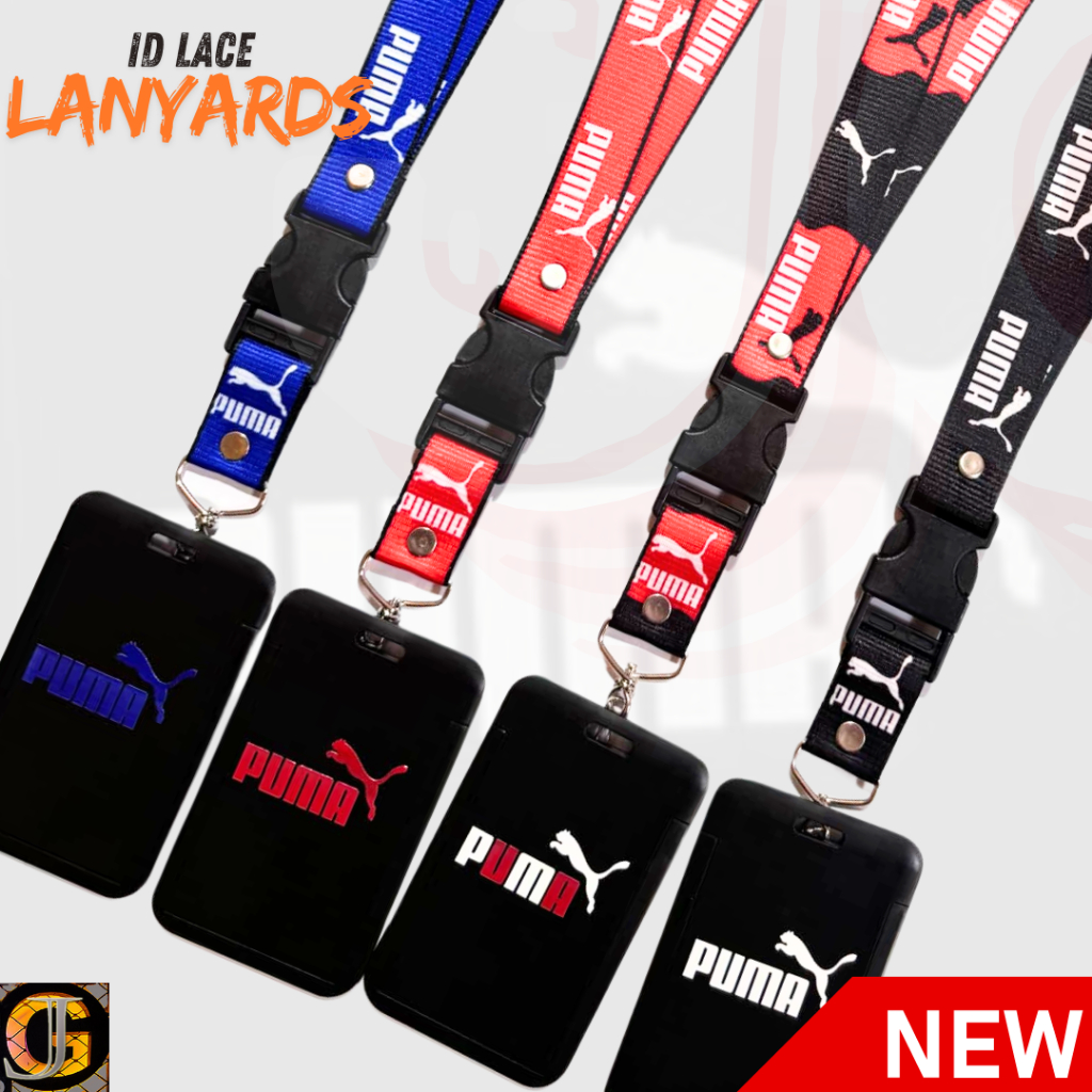 jg New PUMA Lanyards Id Lace Id Holder Name tags | Shopee Malaysia