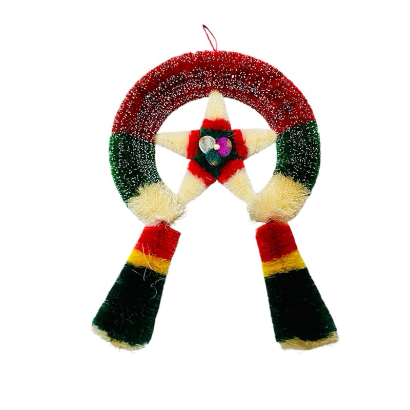 Native Abaca 30 cm Christmas Star Parol for Window and Door Decor ...
