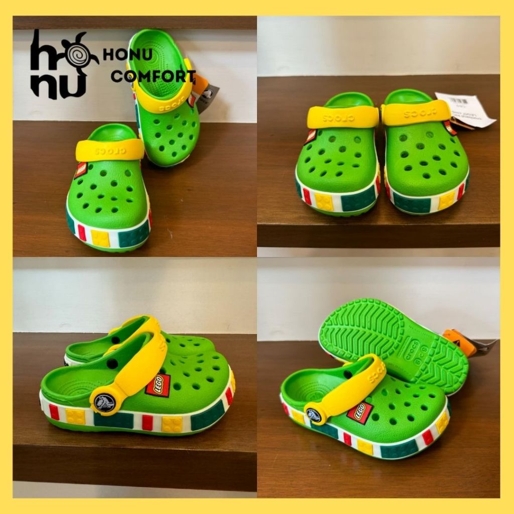 Crocs Lego Clogs Sandals for kids | Shopee Malaysia