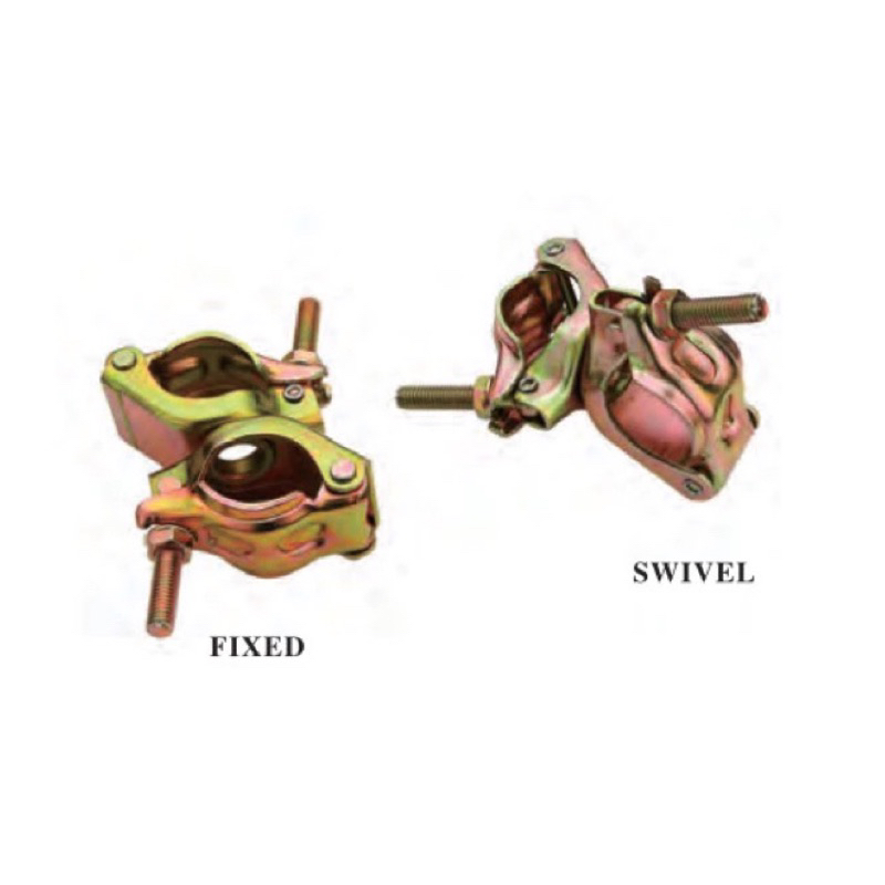 Scaffolding Clamp 1-1/2" SWIVEL CLAMP, FIXED CLAMP | Shopee Malaysia