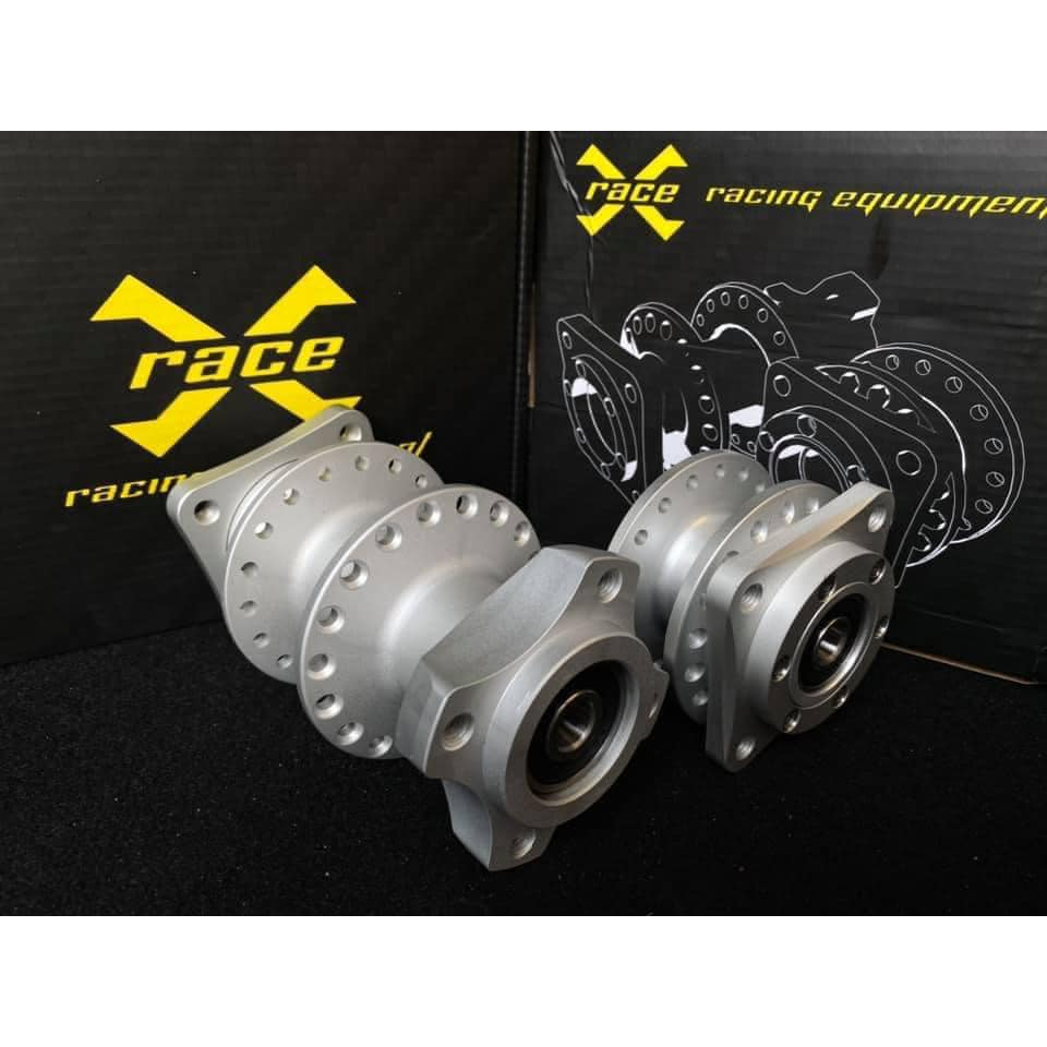 X-RACE CNC 2 IN 1 LIGHTEN HUB SET BRAKELESS RAIDER / WAVE / SMASH / RS ...