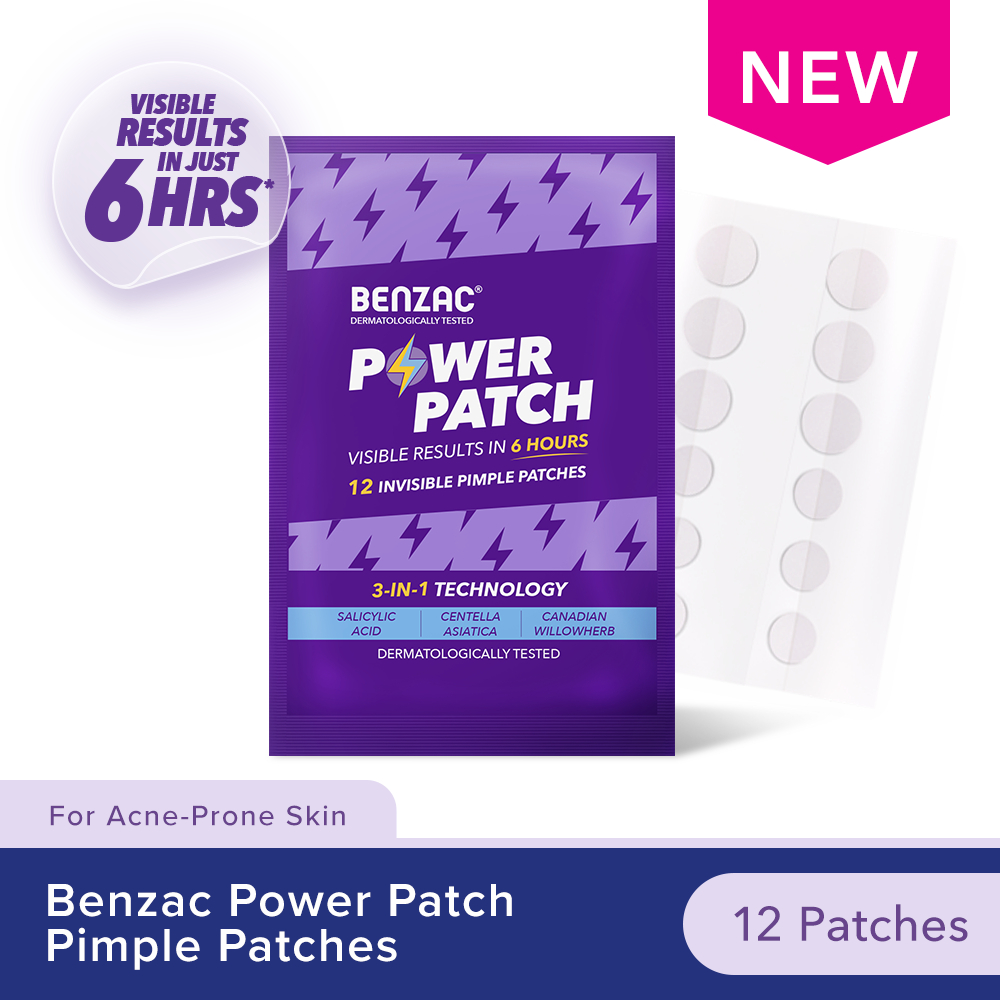 [NEW] Benzac Power Patch - 12 patches (Anti Acne/Pimple Patch with ...