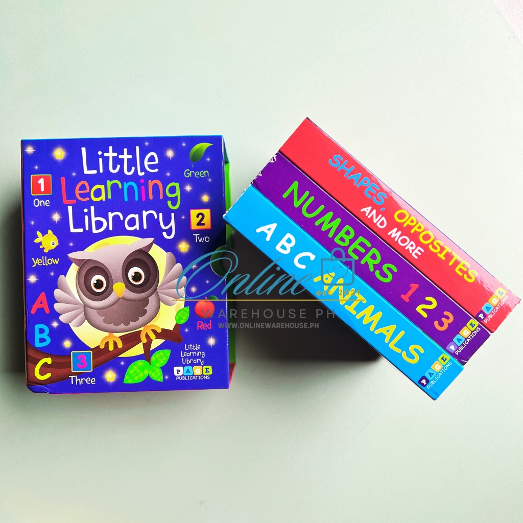 Little Learning Library [Set of 3 Board Books] | Shopee Malaysia