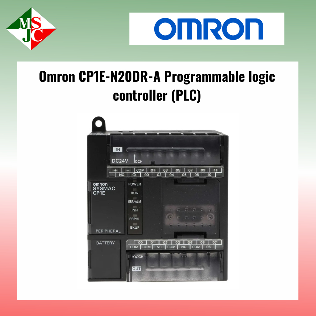 Omron CP1E-N20DR-A Programmable logic controller (PLC) | Shopee Malaysia