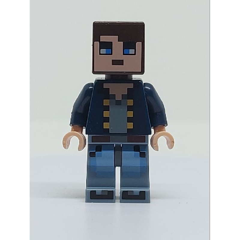 LEGO Minecraft - Minecraft Skin 8 - Pixelated, Dark Blue Jacket ...