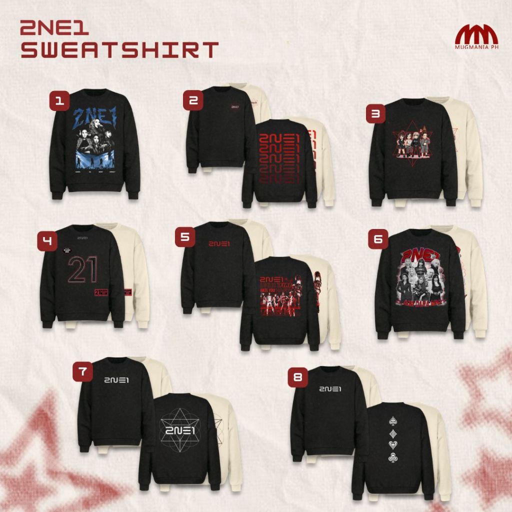 2NE1 Merch - Mugmania - 2NE1 Welcome Back 2024 Sweatshirt - Longsleeves ...