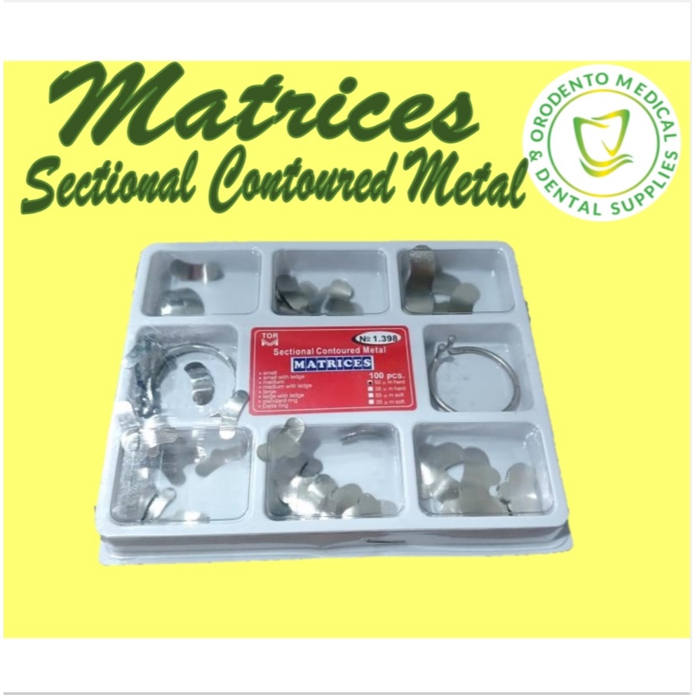 Matrix Sectional Contoured Metal 100 Pieces Hard | Shopee Malaysia