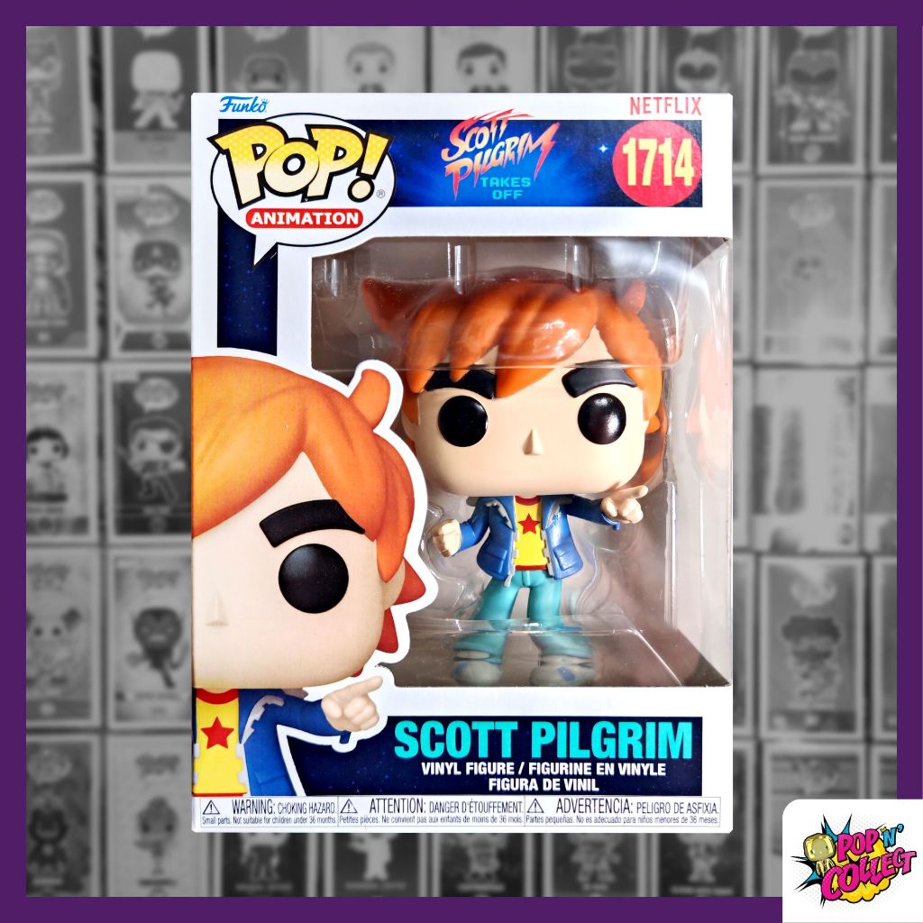 Funko Pop! Scott Pilgrim 1714 w/ Free Protector (Sold by Pop N' Collect ...