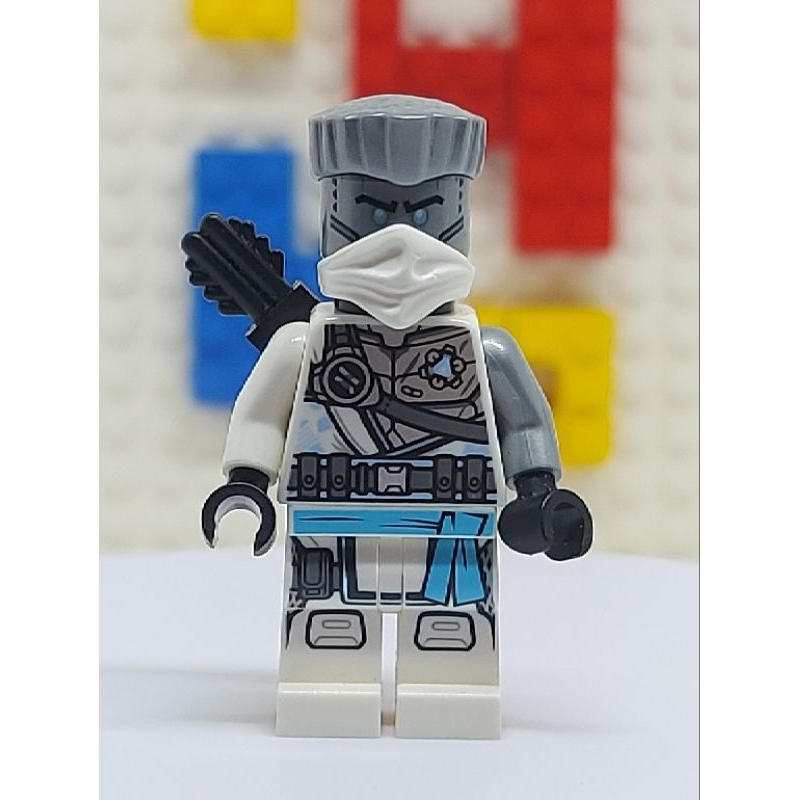 LEGO Ninjago - Zane - The Island, Mask and Hair, Quiver - Minifigure ...