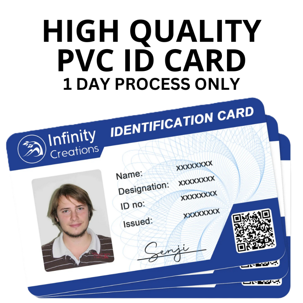 High Quality PVC ID Card Printing - Best for Company ID, School ID and ...