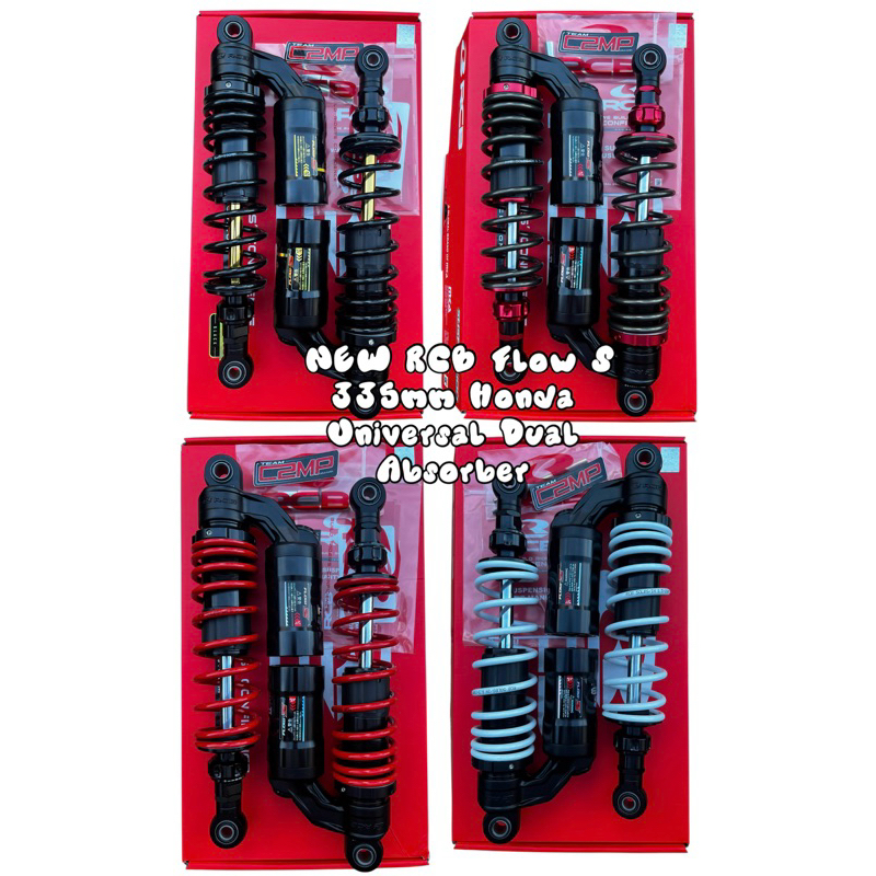 NEW RCB Flow S 335mm Honda Wave Dash Suzuki Smash Raider J Shogun CT ...