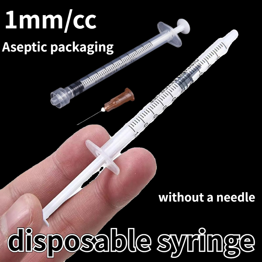 Luer Lock syringe Luer Slip syringe 1ml/cc 100pcs/box Manila spot | Shopee Malaysia
