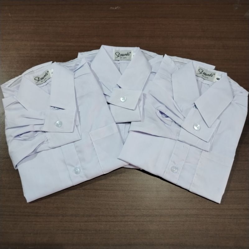 LONG SLEEVE WHITE TETORON FABRIC FOR KIDS TO ADULT BEST FOR ANY ...