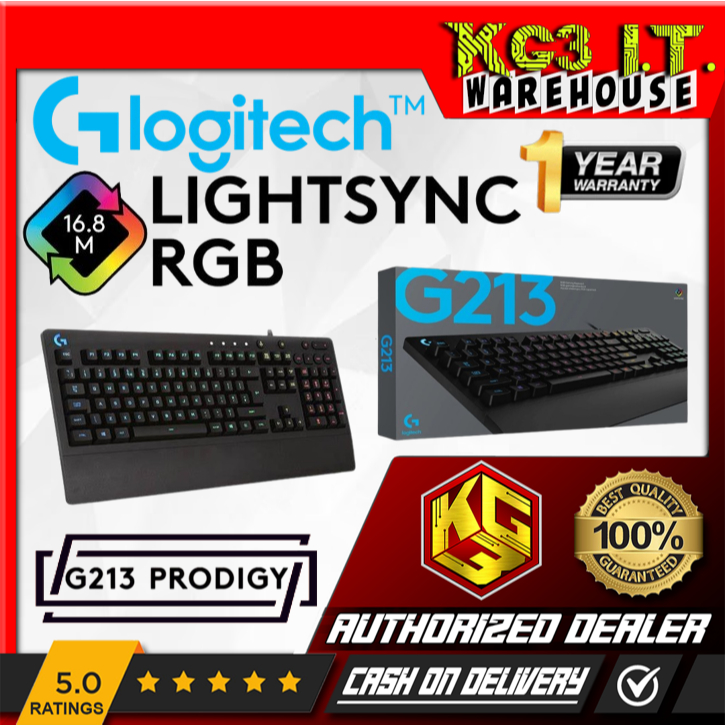 BRAND NEW and | Logitech G213 Prodigy Gaming Keyboard with 16.8 Million ...