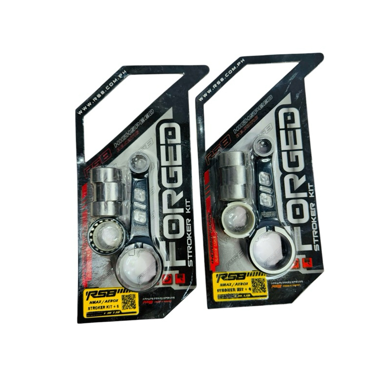 RS8 FORGED ROD STROKER KIT +4mm/ +6mm NMAX155/AEROX155 V1/V2 | Shopee ...