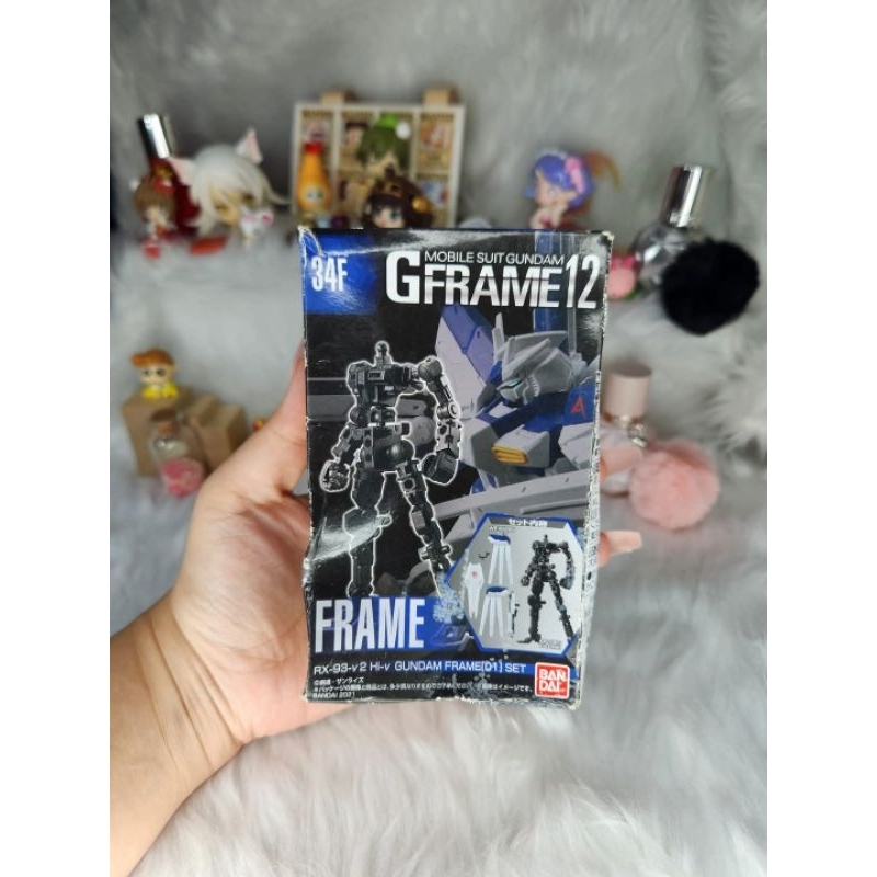 G FRAME 12 MOBILE SUIT GUNDAM RX-93-V2 HI-V GUNDAM FRAME SET | Shopee ...