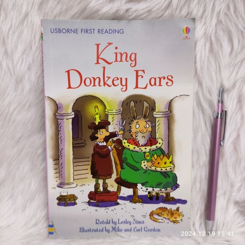 Usborne First Reading/ King Donkey Ears / Early Reader | Shopee Malaysia