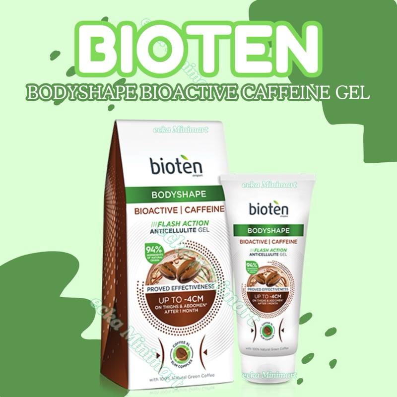BIOTEN BODY SHAPE SLIMM GEL BIOACTIVE CAFFEINE 200ML | Shopee Malaysia