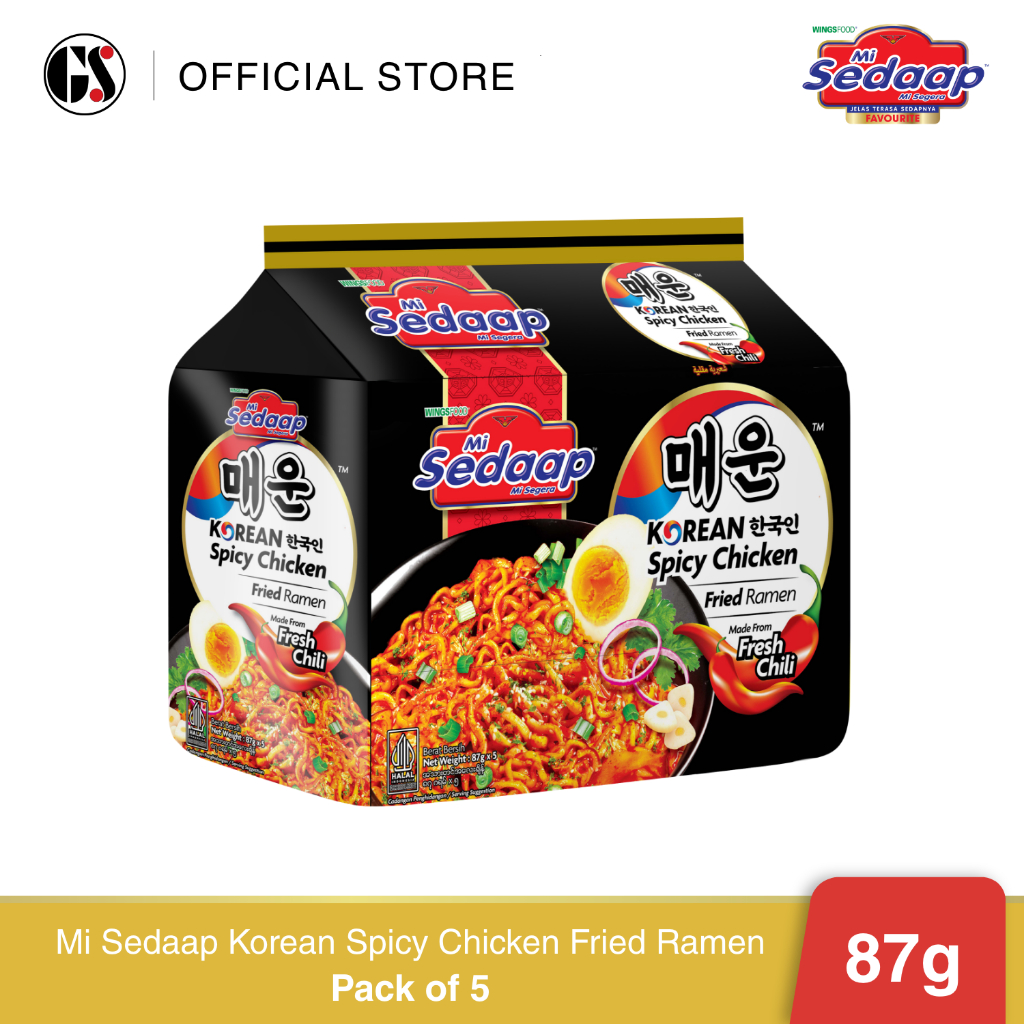 Mi Sedaap Mi Goreng Korean Spicy Chicken 87g | Shopee Malaysia